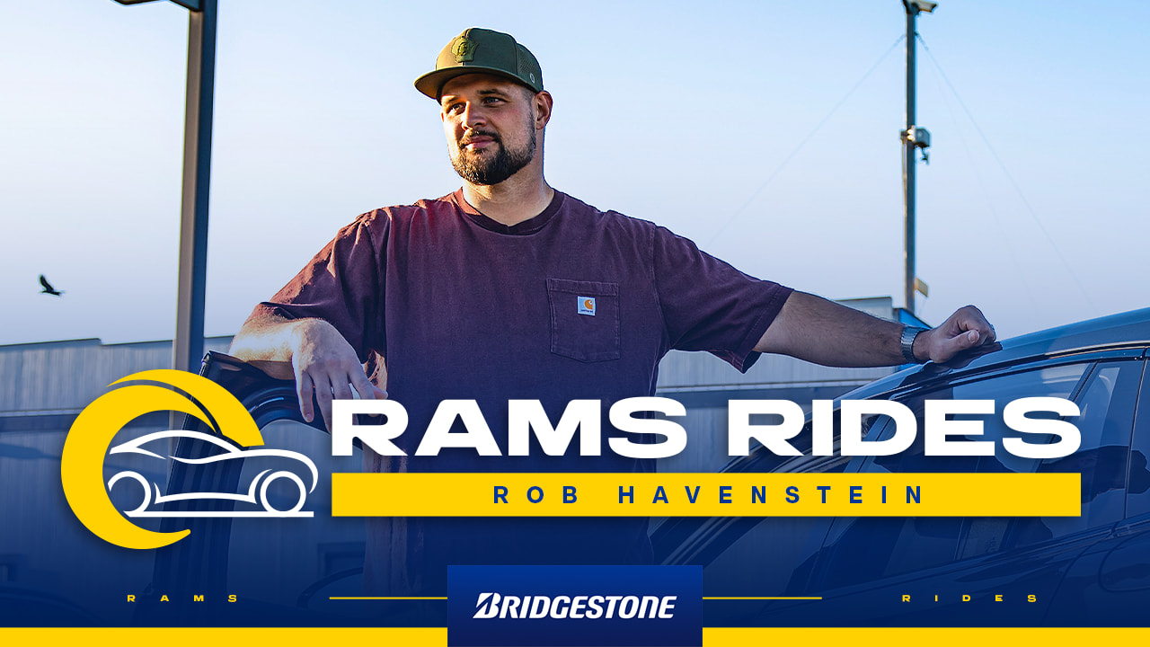 Los Angeles Rams Rides | Offensive tackle Rob Havenstein shows off his ...