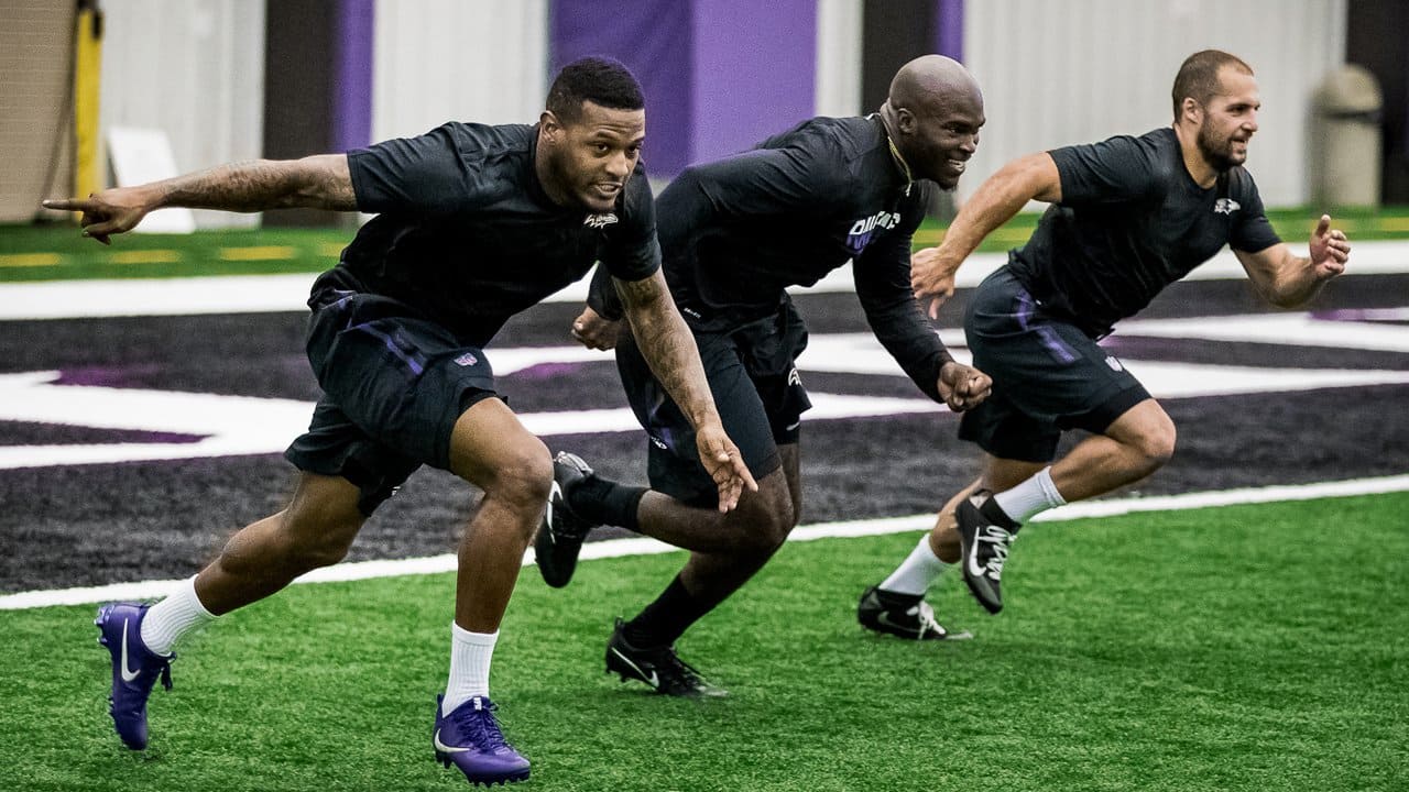Look: Ravens Hit Field And Weight Room For Grinding Workout