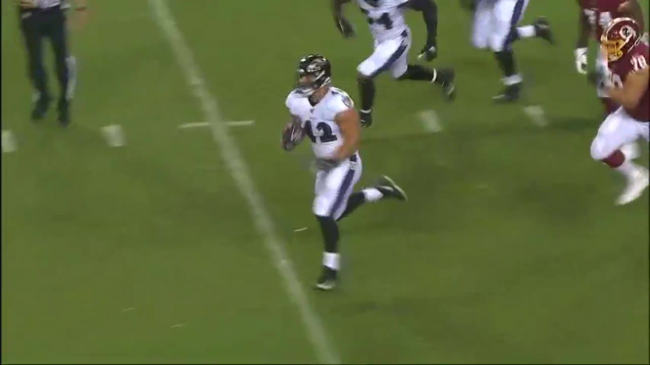 Highlight: Pat Ricard Returns Fumble for TD (But It's Called Back)