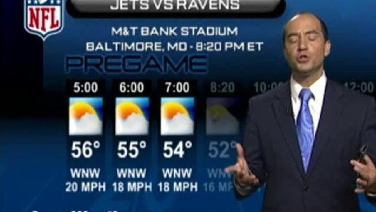 Weather update: Jets vs. the Ravens
