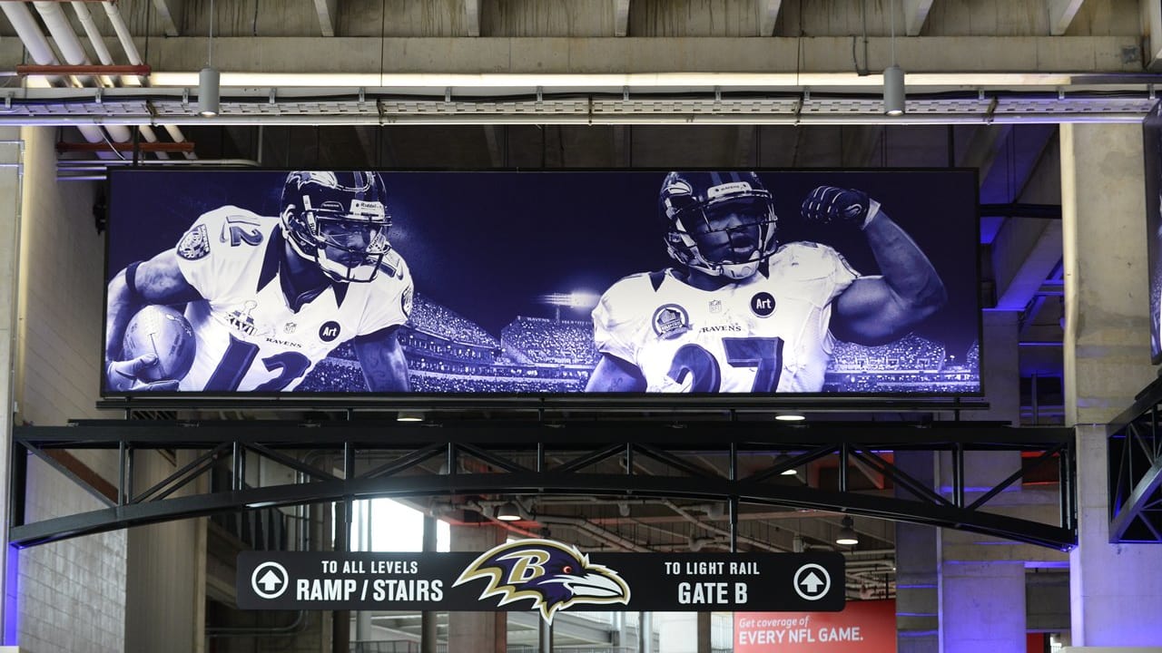 Ravens Unveil Stadium Upgrades