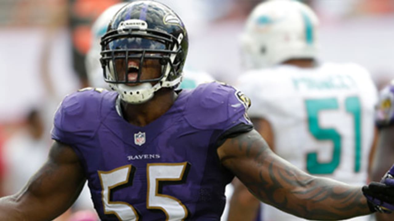 Terrell Suggs Comes Up With Sack Hat Trick