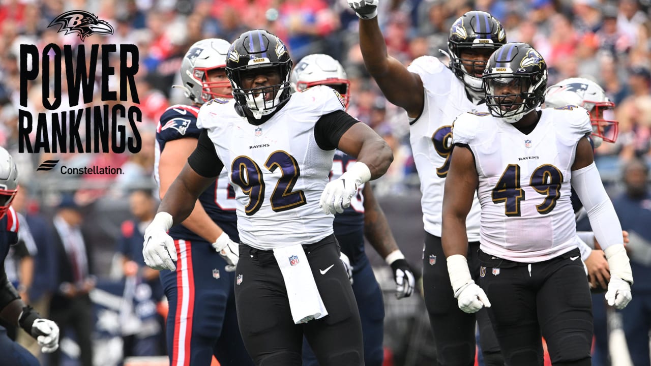 Power Rankings: Ravens Rise to As High As No. 5, Week 4