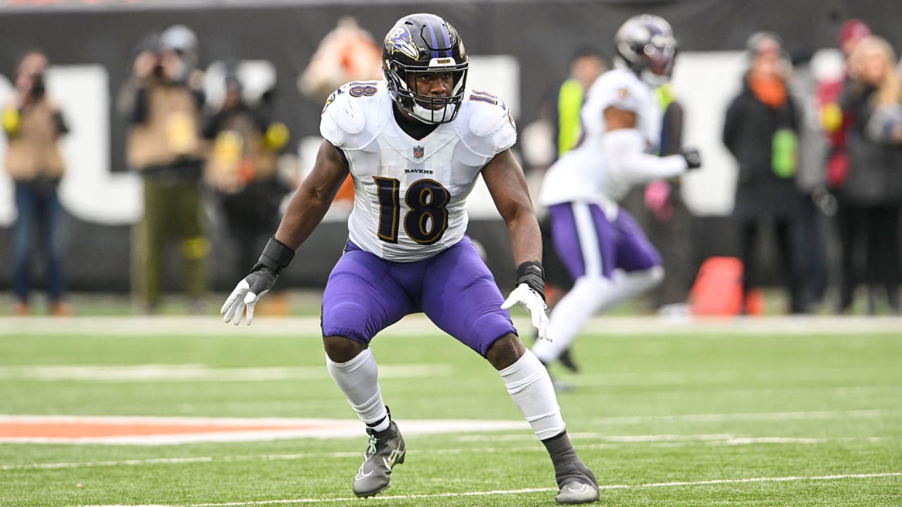 Roquan Smith Starts Swarm for Third-Down Stop | Ravens-Bengals Highlights