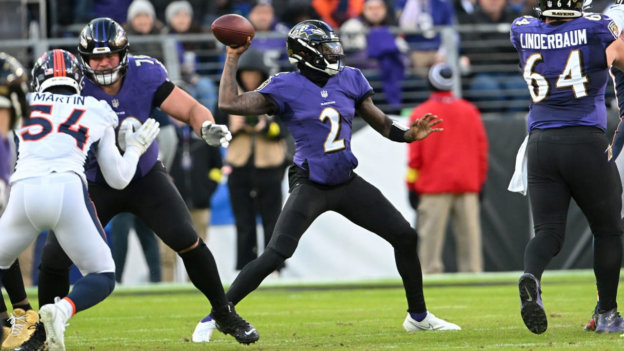 Ravens Eye View Film Breakdown: Tyler Huntley’s Efficient Day vs. Broncos