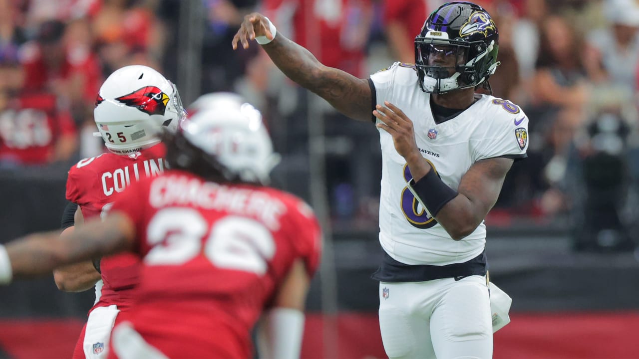 Full Highlights: Ravens Beat Cardinals, 31-24, in Week 8