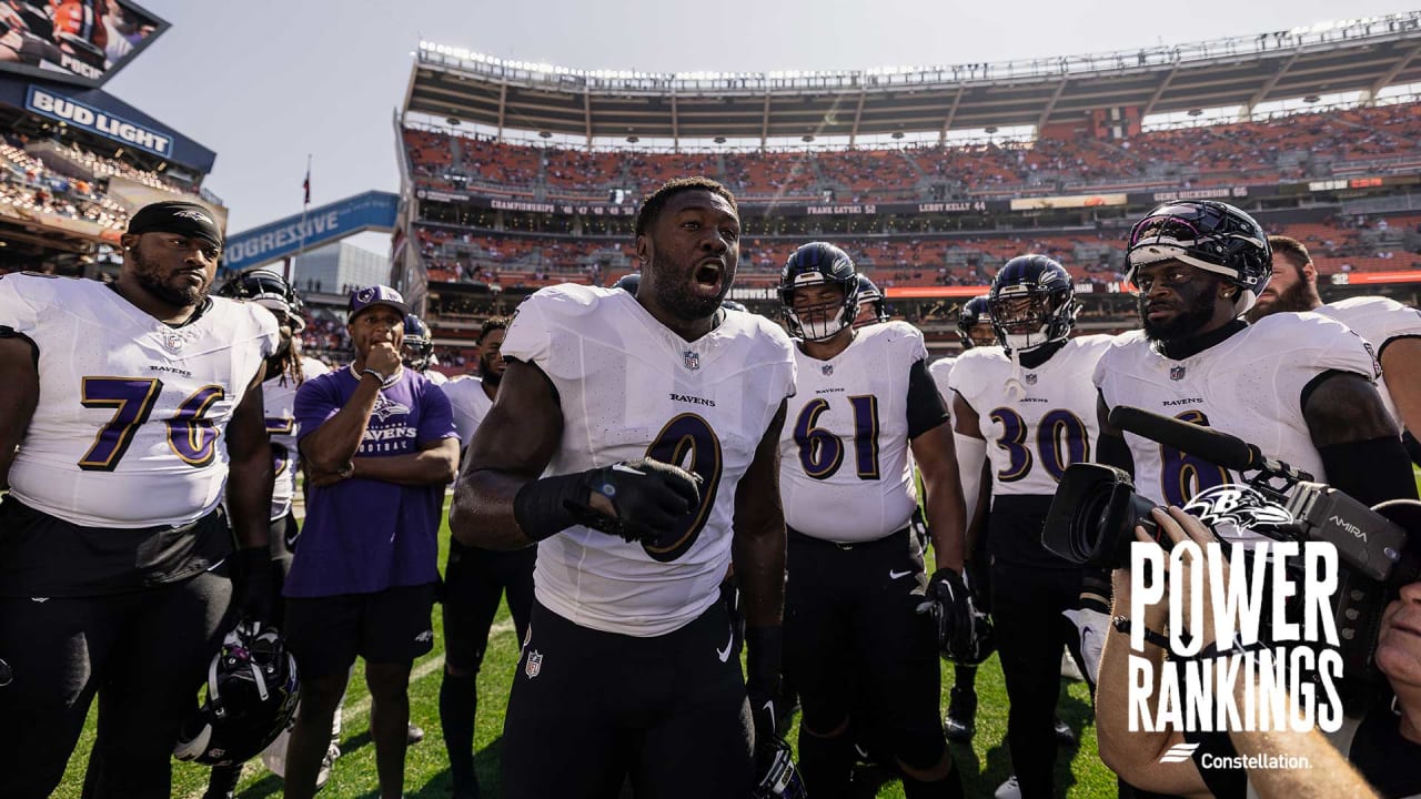 Power Rankings: Ravens Hold Steady in Top 10 | Week 5