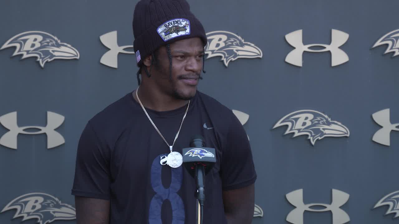 Lamar Jackson Talks About Laughing While Being Tackled