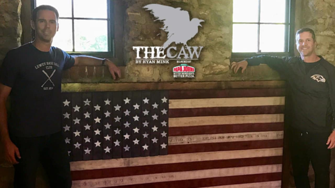 The Caw: The Harbaughs' Story of a Special American Flag