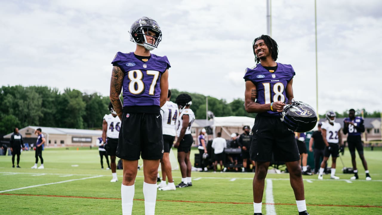 Top Photos From Day 7 of Ravens OTAs