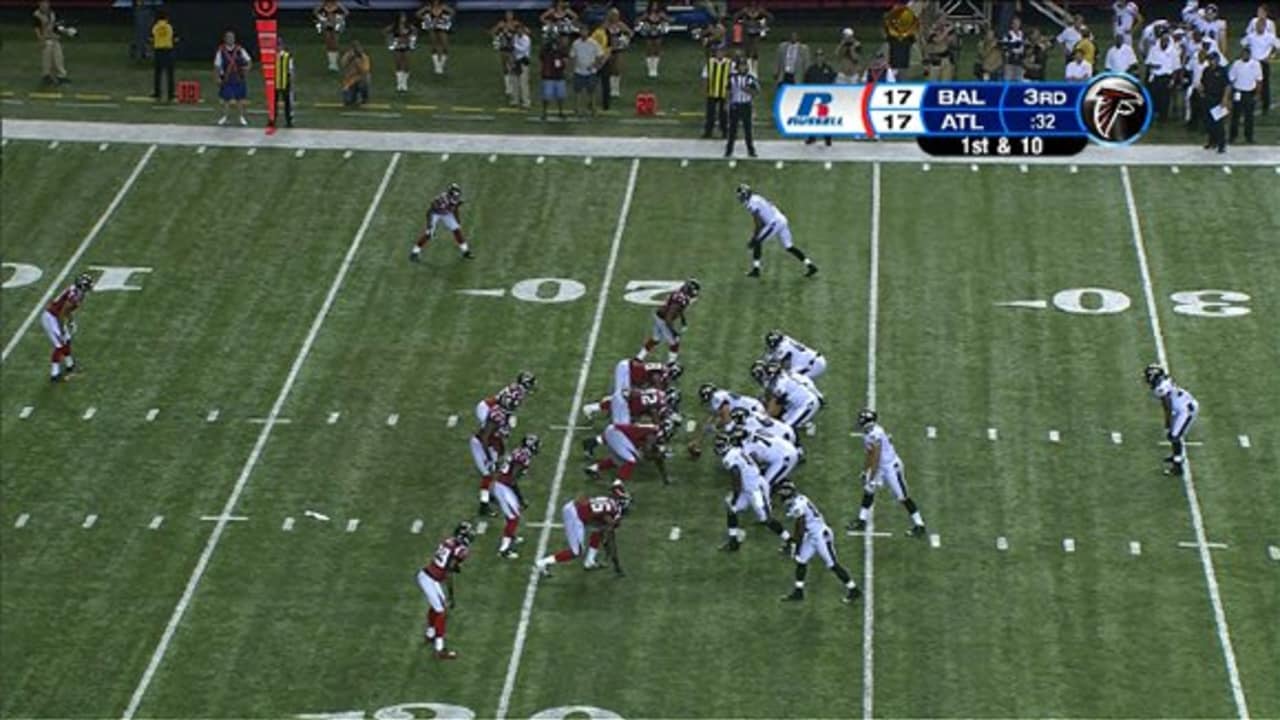 Deonte Thompson 23-yard touchdown catch