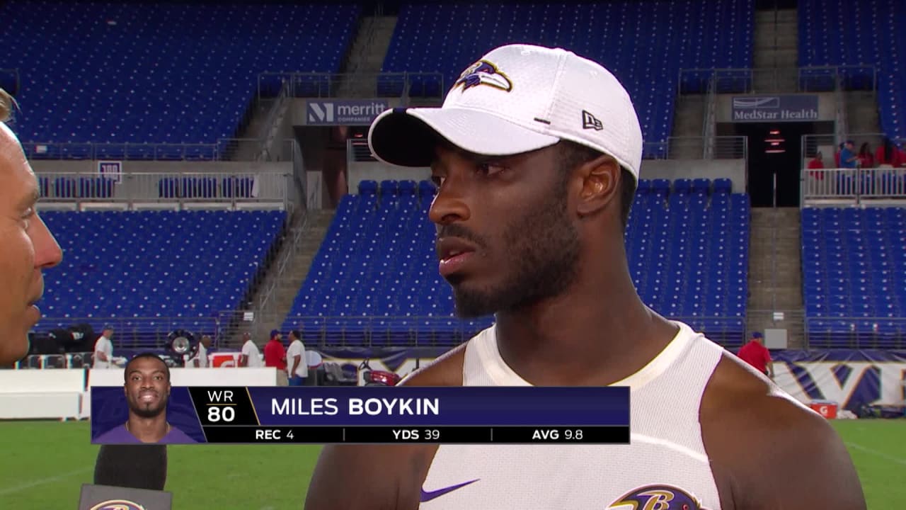 Miles Boykin Talks About His Bounce Back Night