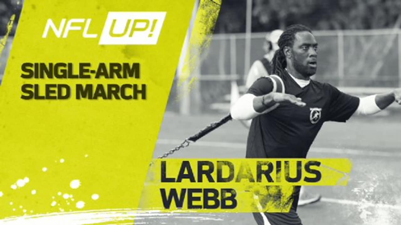 NFLN: NFL UP!: Lardarius Webb Sled March