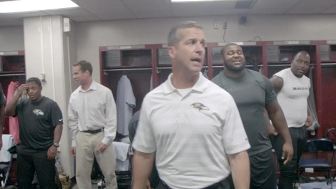 Inside Ravens Locker Room After Saints Win