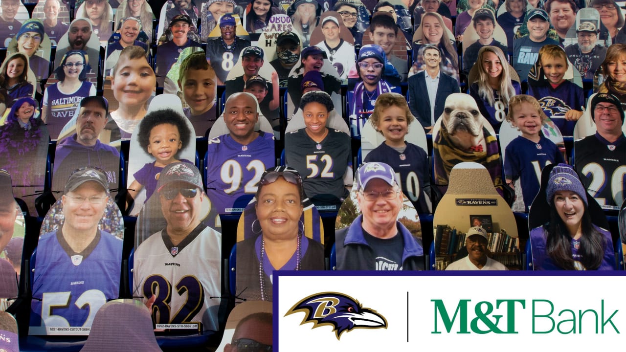 Ravens and The Flock Raised $100,000 for Charities Through Fan Cutouts