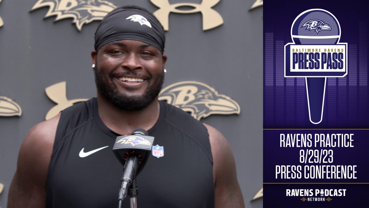 John Harbaugh, John Simpson, Ronald Darby: Ravens Practice 8/29 Press ...