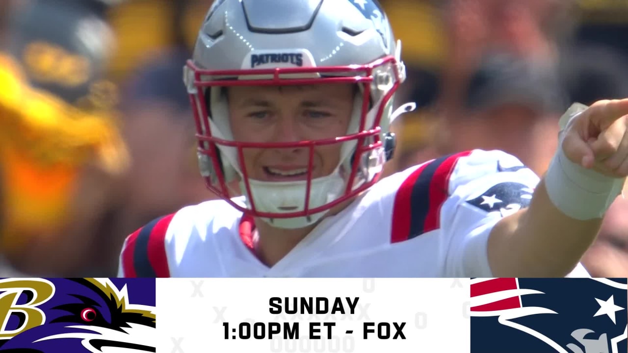 Ravens vs. Patriots Preview Week 3