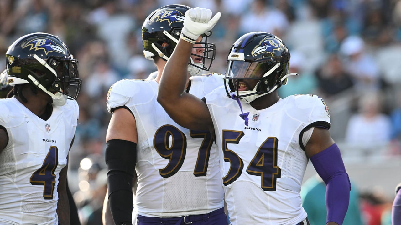 Tyus Bowser Crushes Trevor Lawrence to Force Fumble | Ravens-Jaguars ...