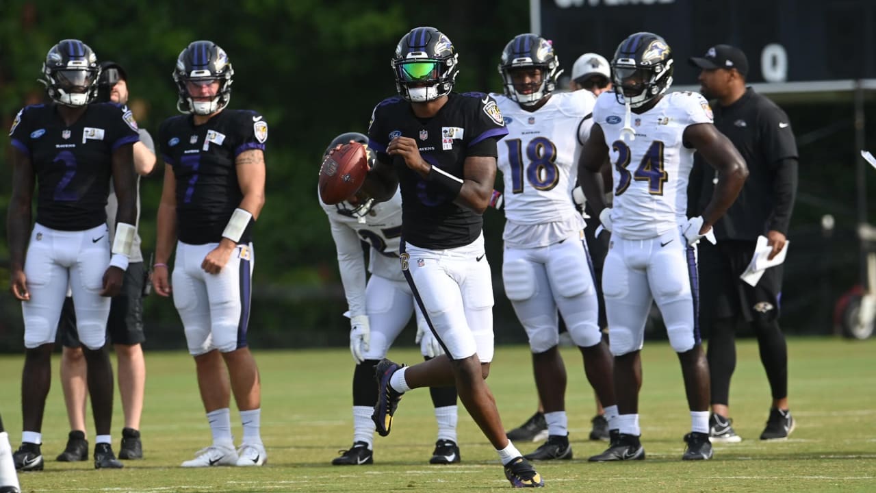 Watch Lamar Jackson's First Training Camp Practice
