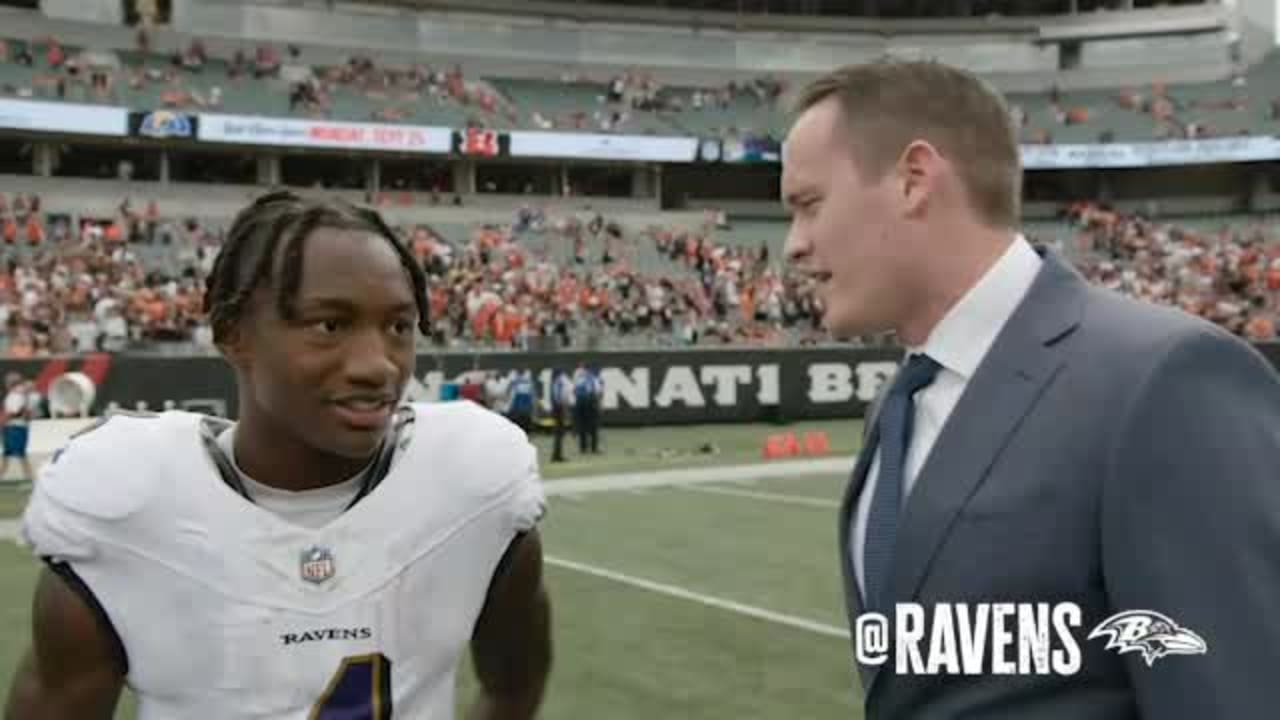 1-on-1: Zay Flowers Breaks Down Huge Game-Changing Catch