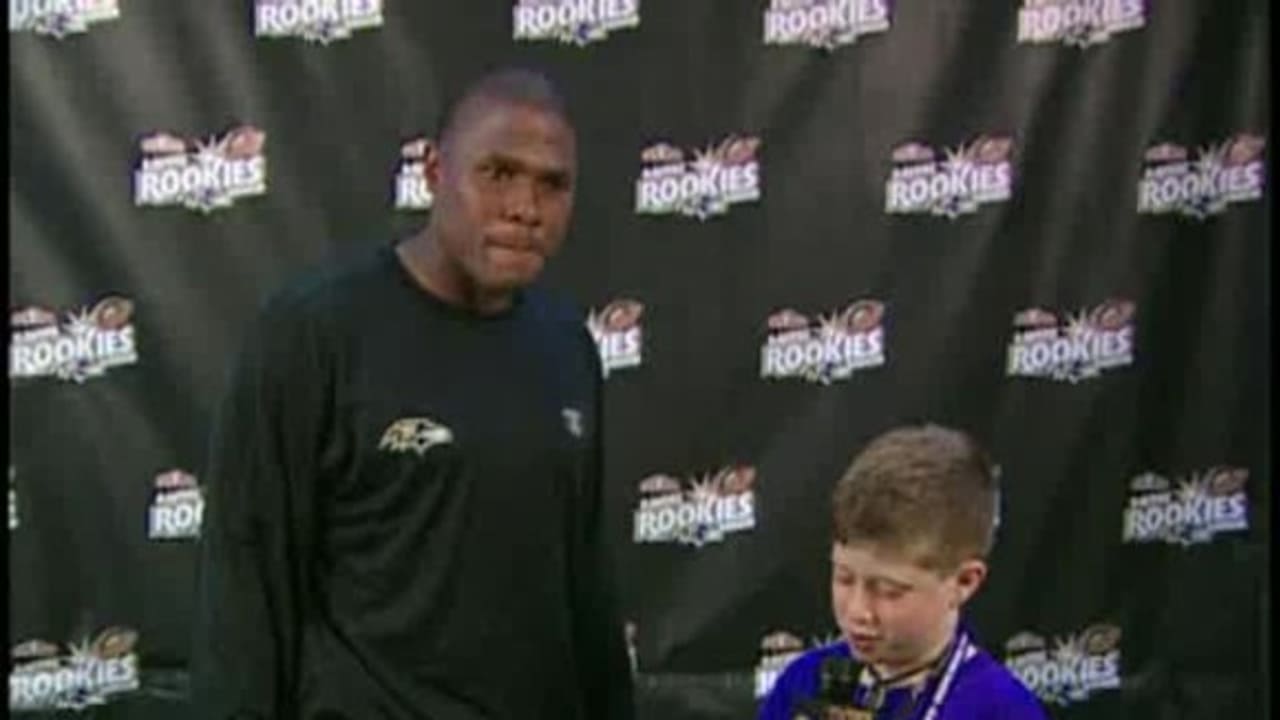 Ravens Rookie Reporter interviews Corey Ivy