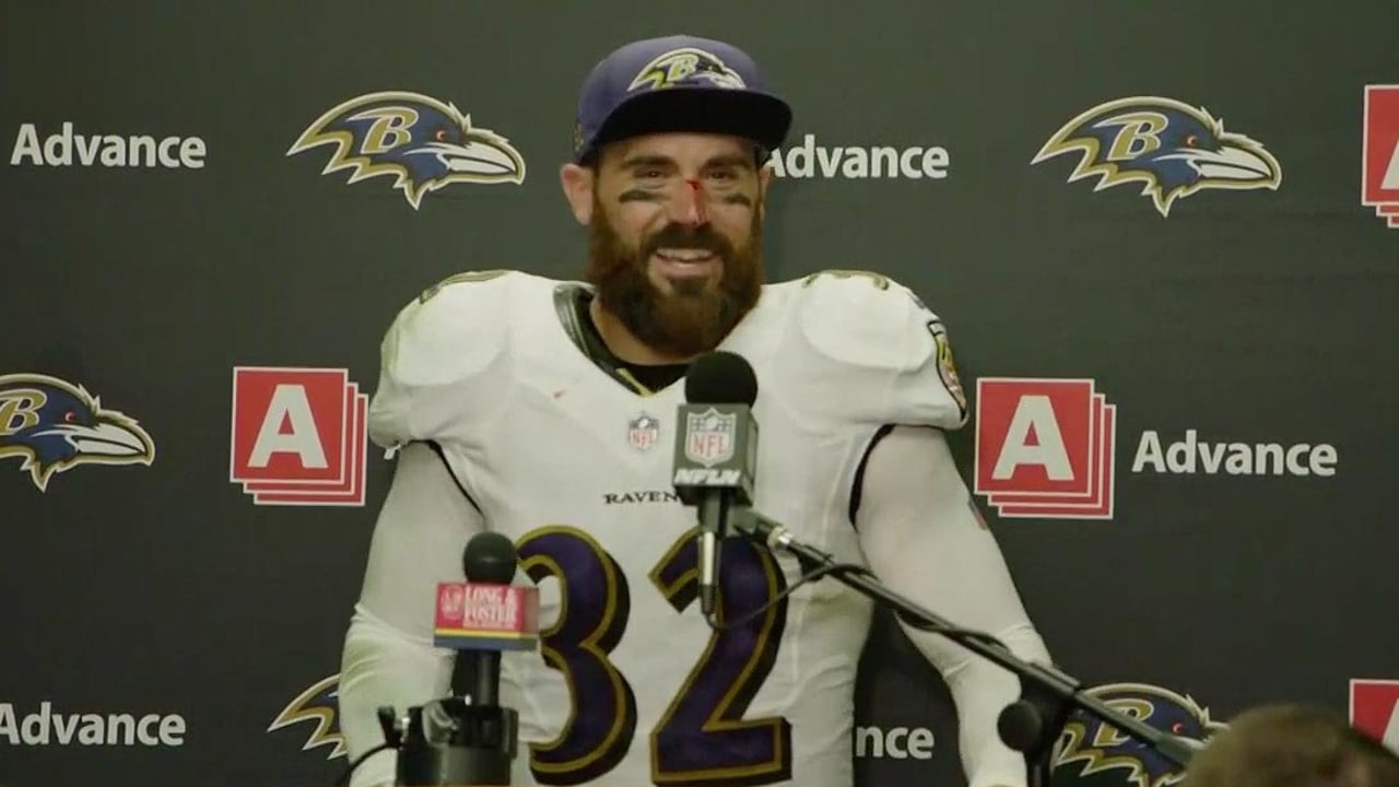 Eric Weddle Shows up at Presser With Bloody Gash on Nose