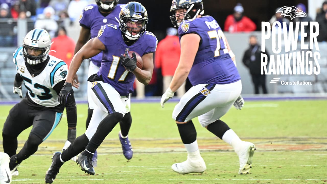 The Ravens remained a consensus top-10 team but moved down in six of ...