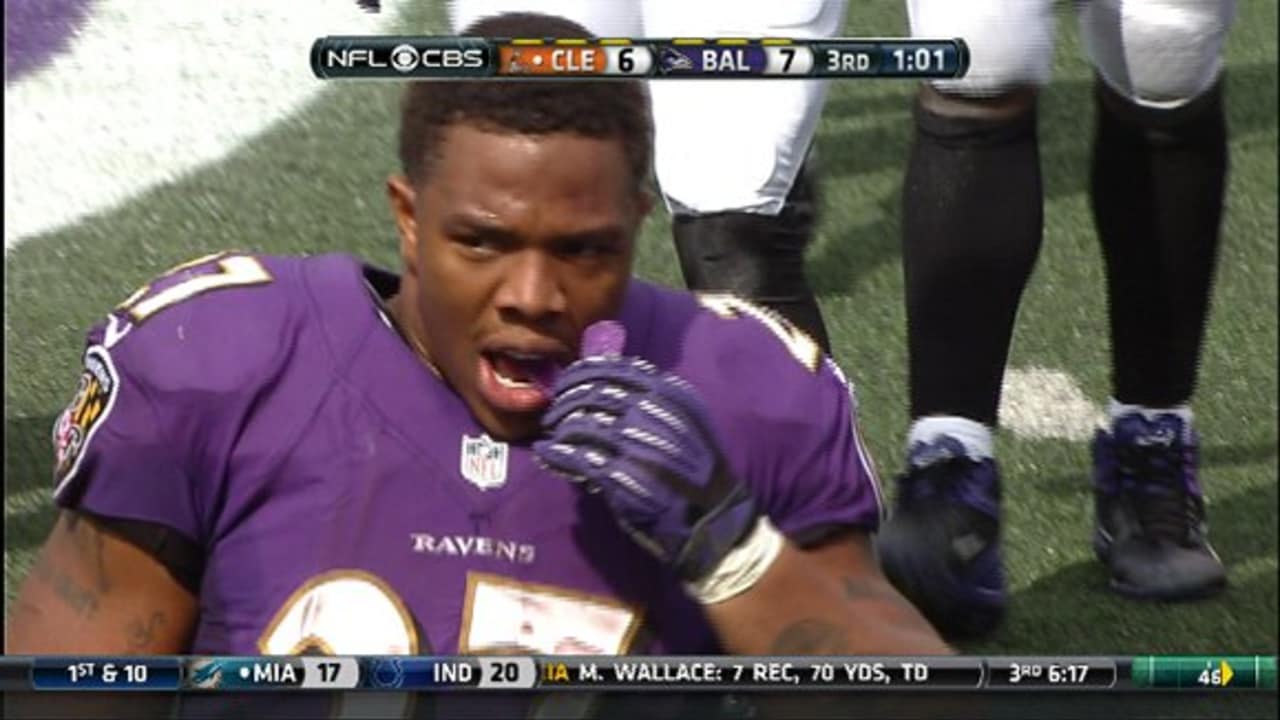 NFL Network: Running Back Ray Rice Fumble