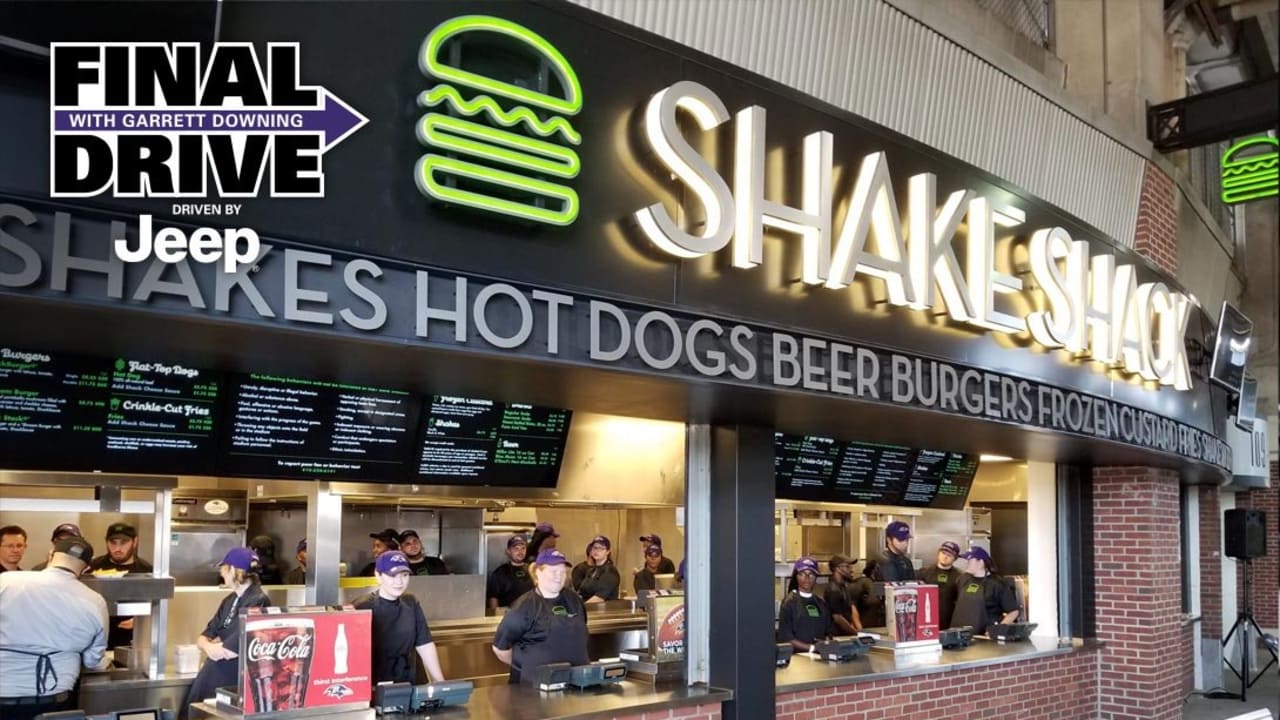 Final Drive: Check Out M&T Bank Stadium's New Shake Shack