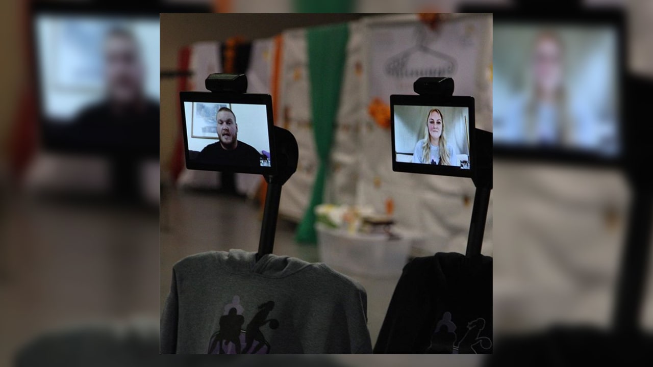 COVID-19 Isn’t Stopping Ravens From Being in the Community … With Robots