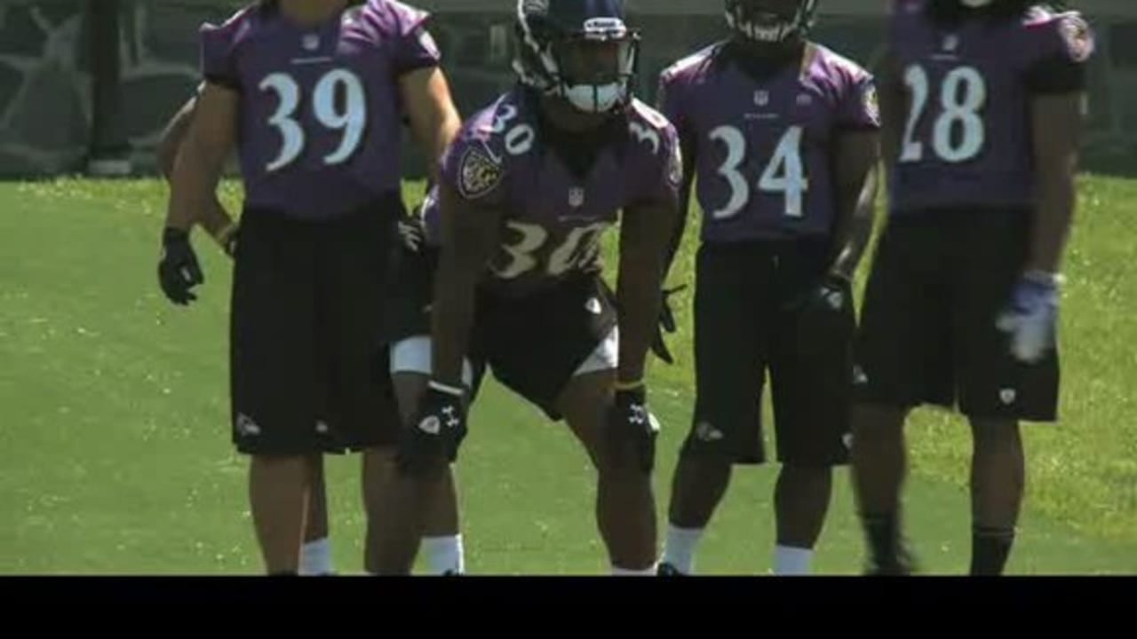 Bernard Pierce's First Practice
