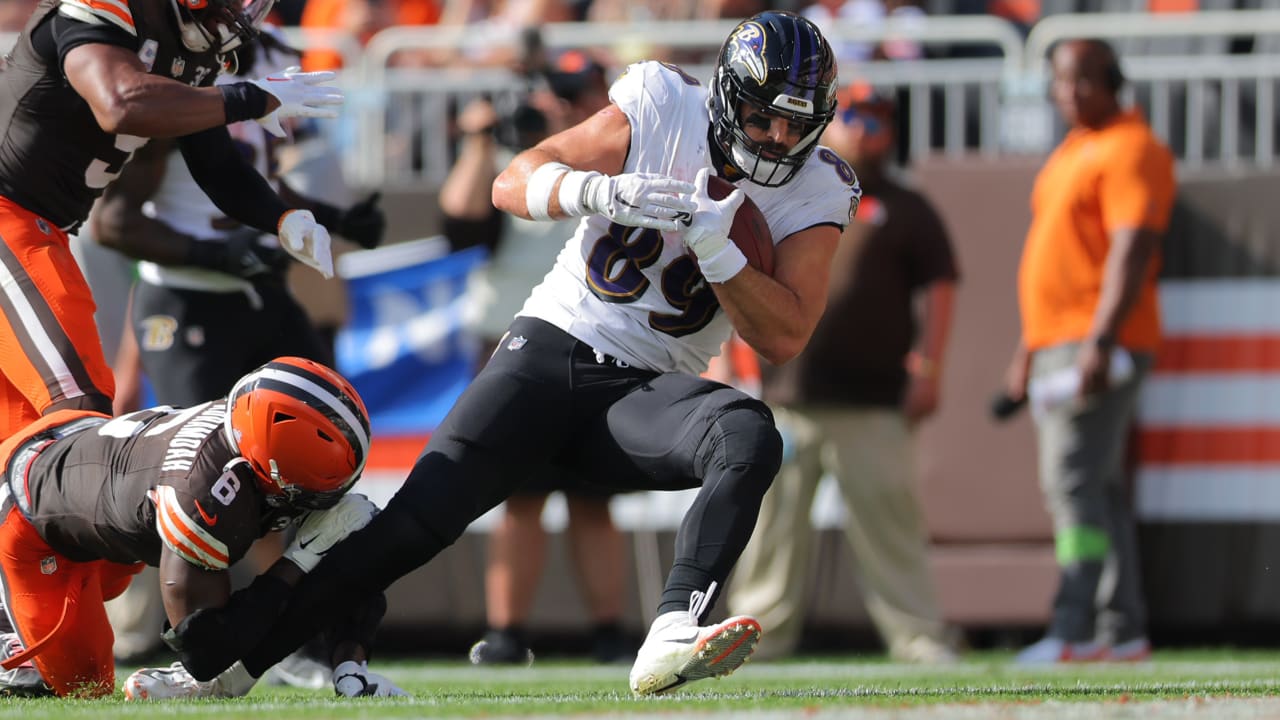 Mark Andrews Scores His Second Touchdown in Cleveland | Ravens-Browns ...