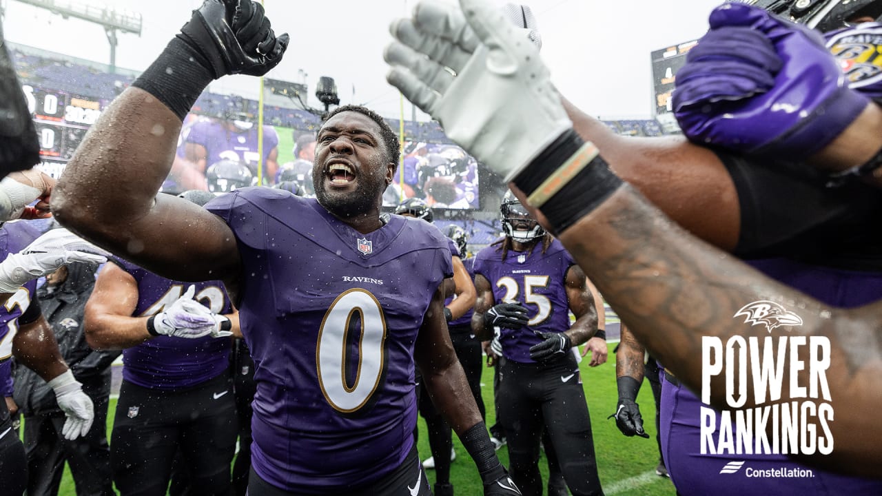 Power Rankings: Ravens Fall But Remain in Top 10