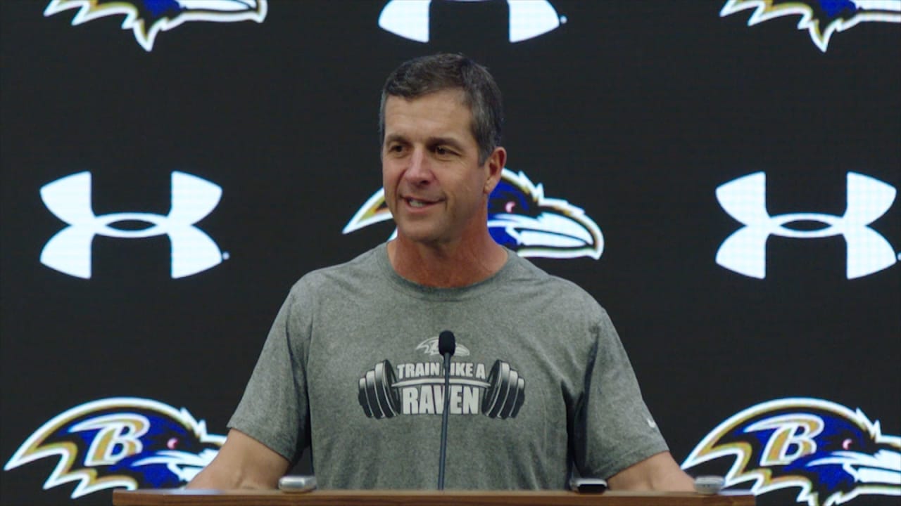 John Harbaugh Breaks Down Ravens' Loss to Saints