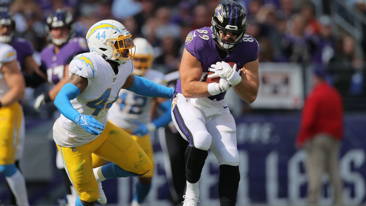 Los Angeles Chargers vs Baltimore Ravens, Week 6, October 17, 2021 ...