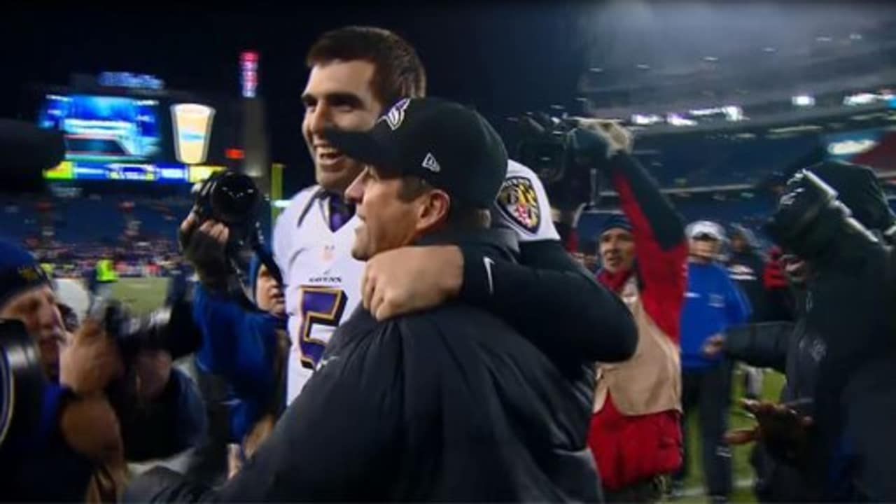 Throwback: Ravens Celebrate AFC Title Over Pats