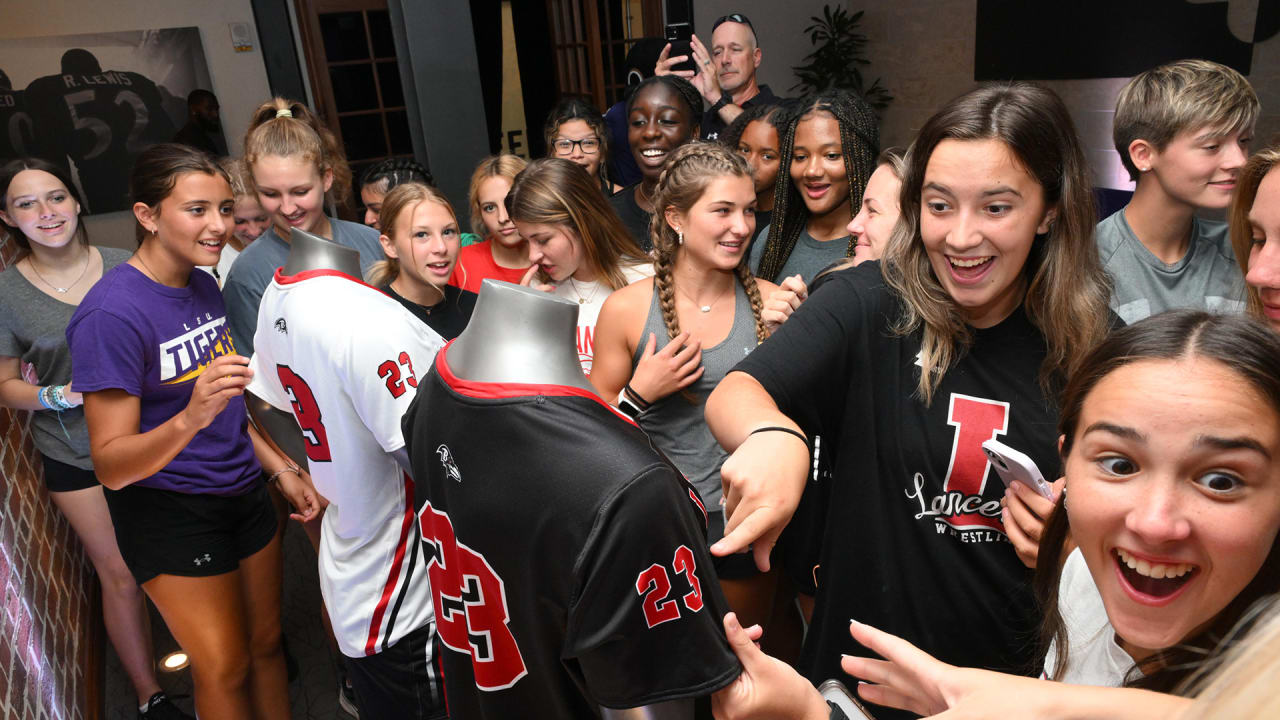 Ravens Host Girls Flag Football Uniform Reveal