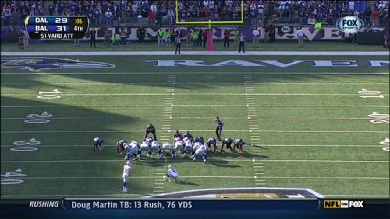 NFL Network: Cowboys Miss Game-Winning Field Goal