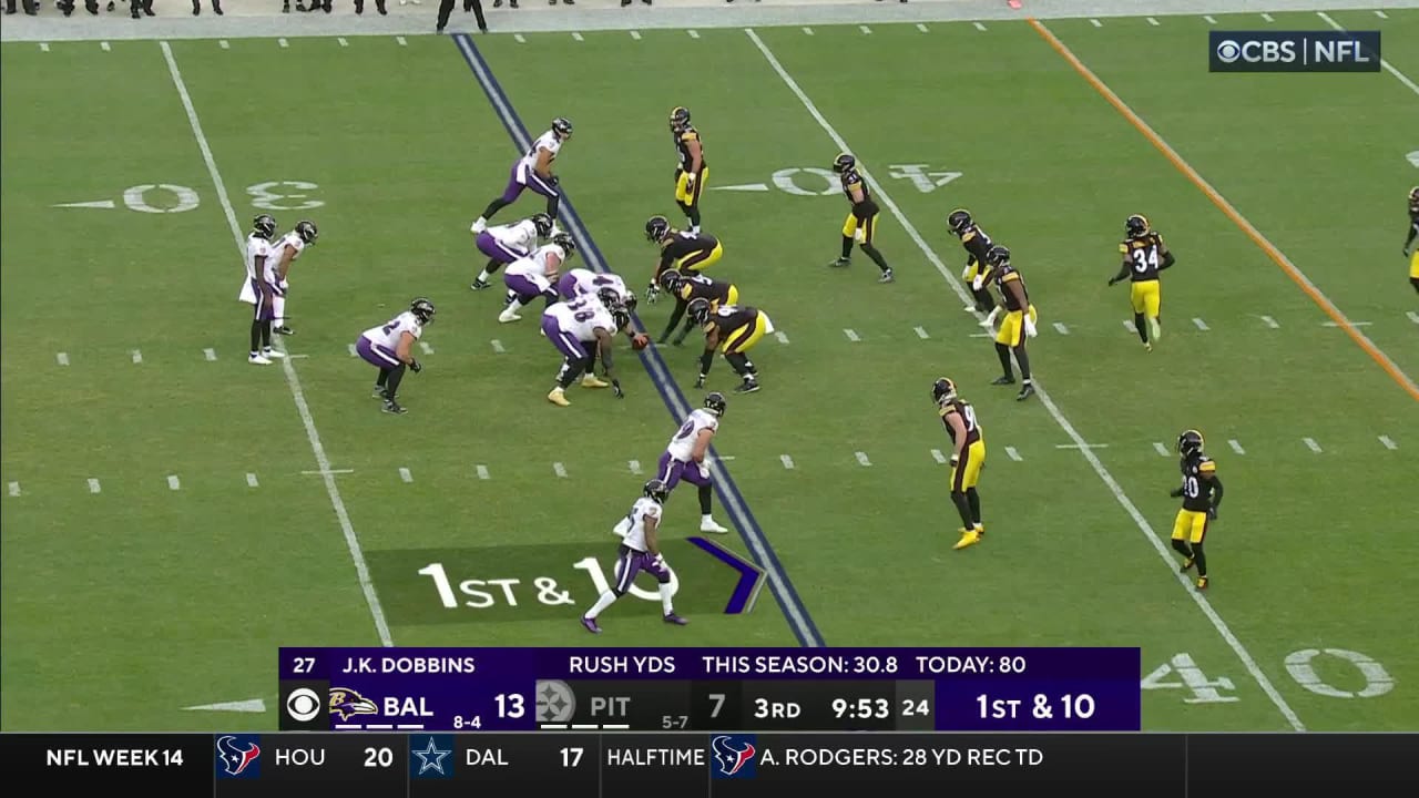 Mark Andrews Hauls in Spectacular Diving Catch | Ravens-Steelers Highlights