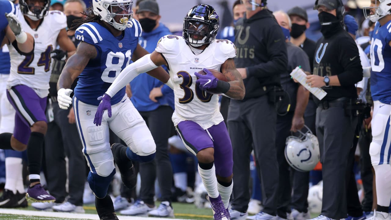 Baltimore Ravens at Indianapolis Colts, Week 9, November 8, 2020 ...