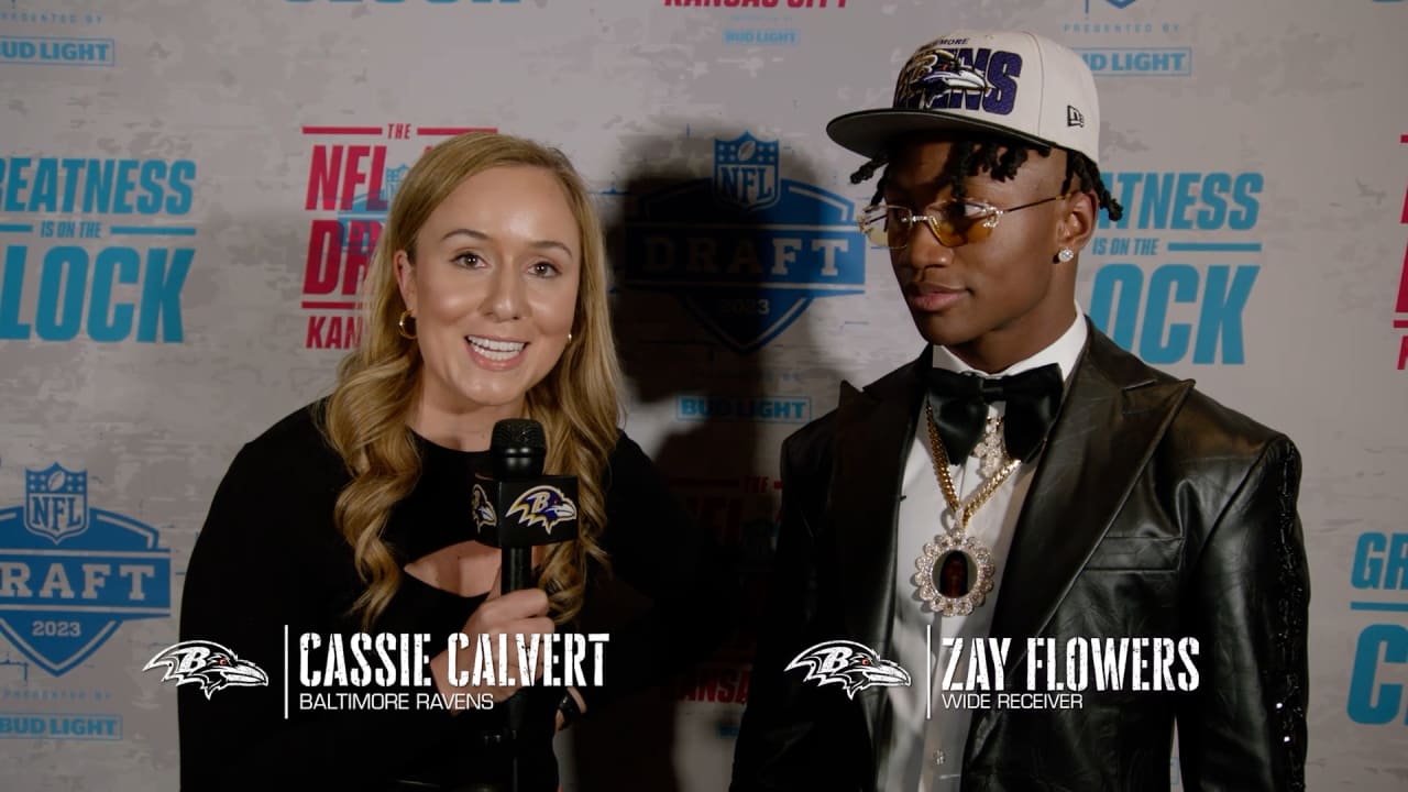 1-on-1 With Zay Flowers at the NFL Draft