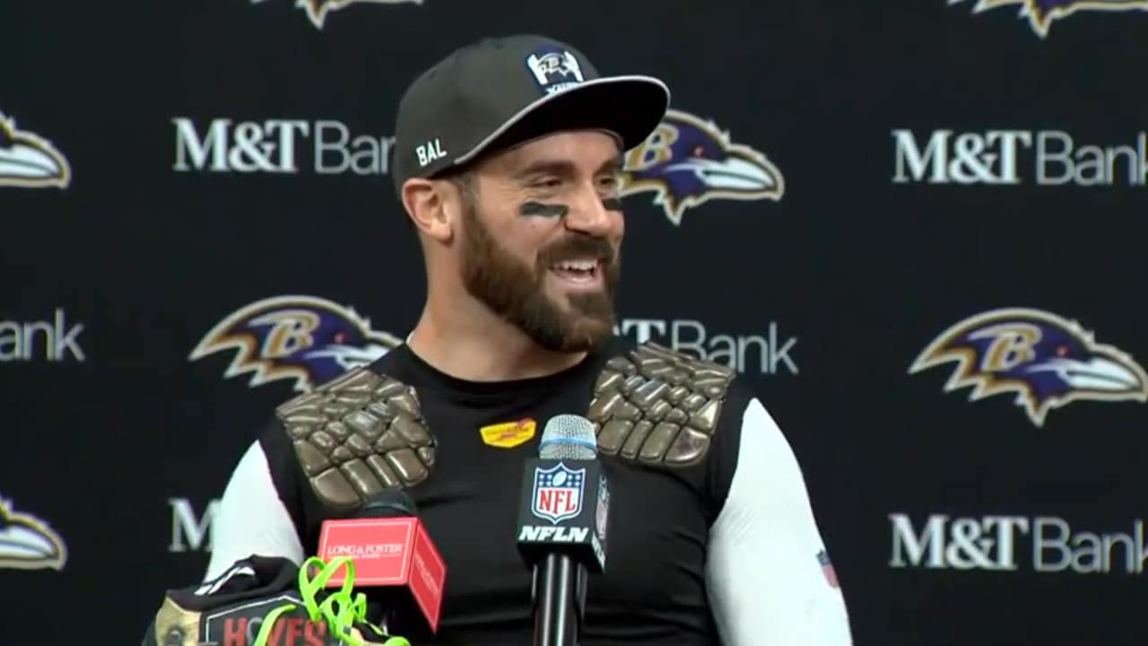 Eric Weddle Is Super Excited After Ravens' Win