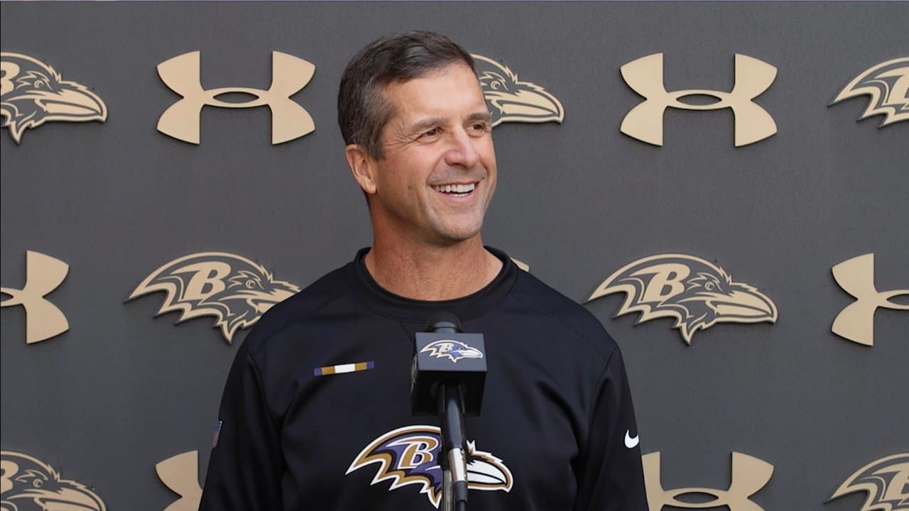 John Harbaugh Previews Green Bay Packers Matchup