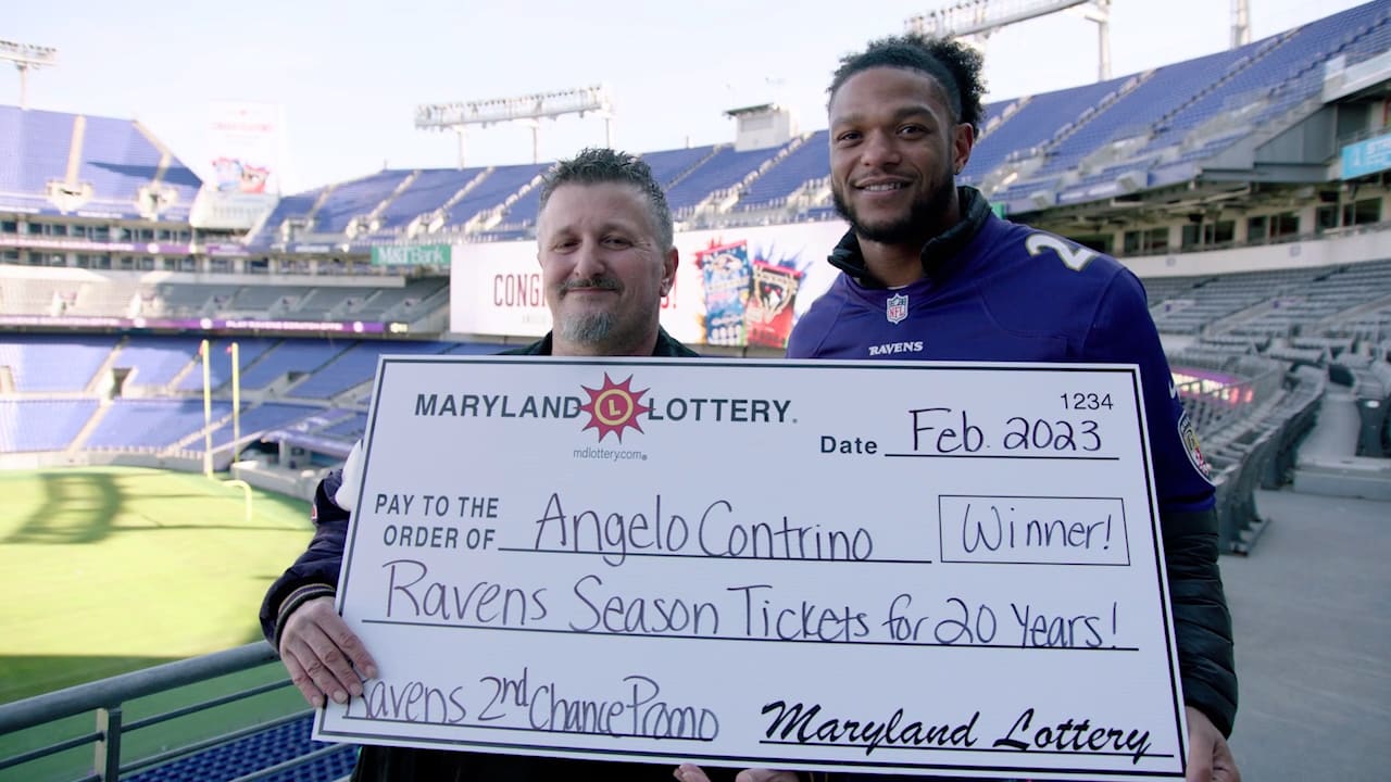 Lottery Player From Pasadena Wins Ravens Seats for 20 Years