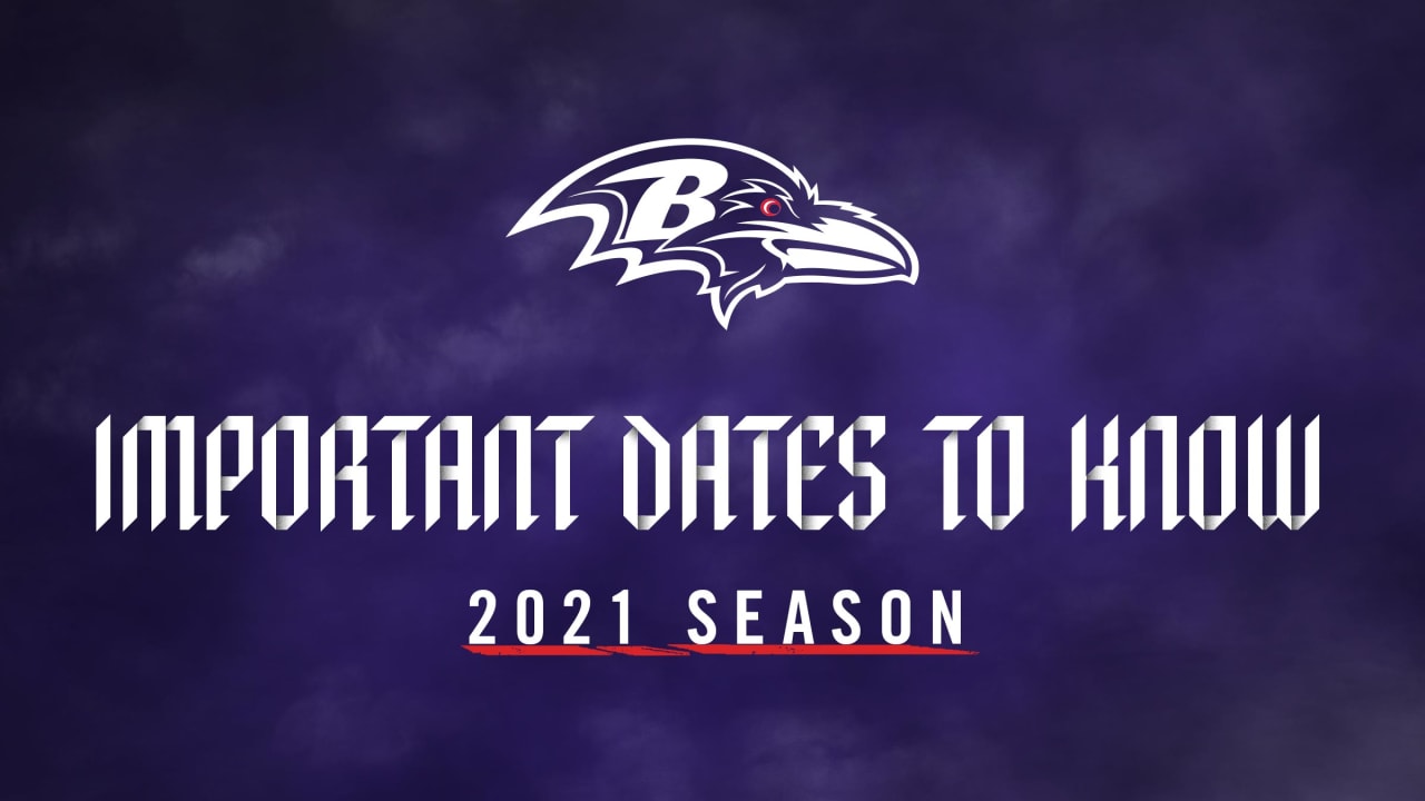Important Dates to Know on the 2021 NFL Calendar