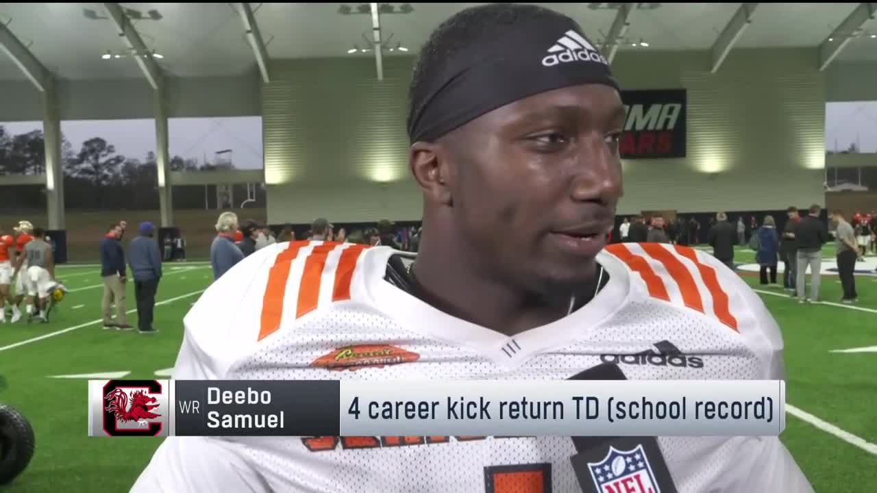 Hear From South Carolina Wide Receiver Deebo Samuel