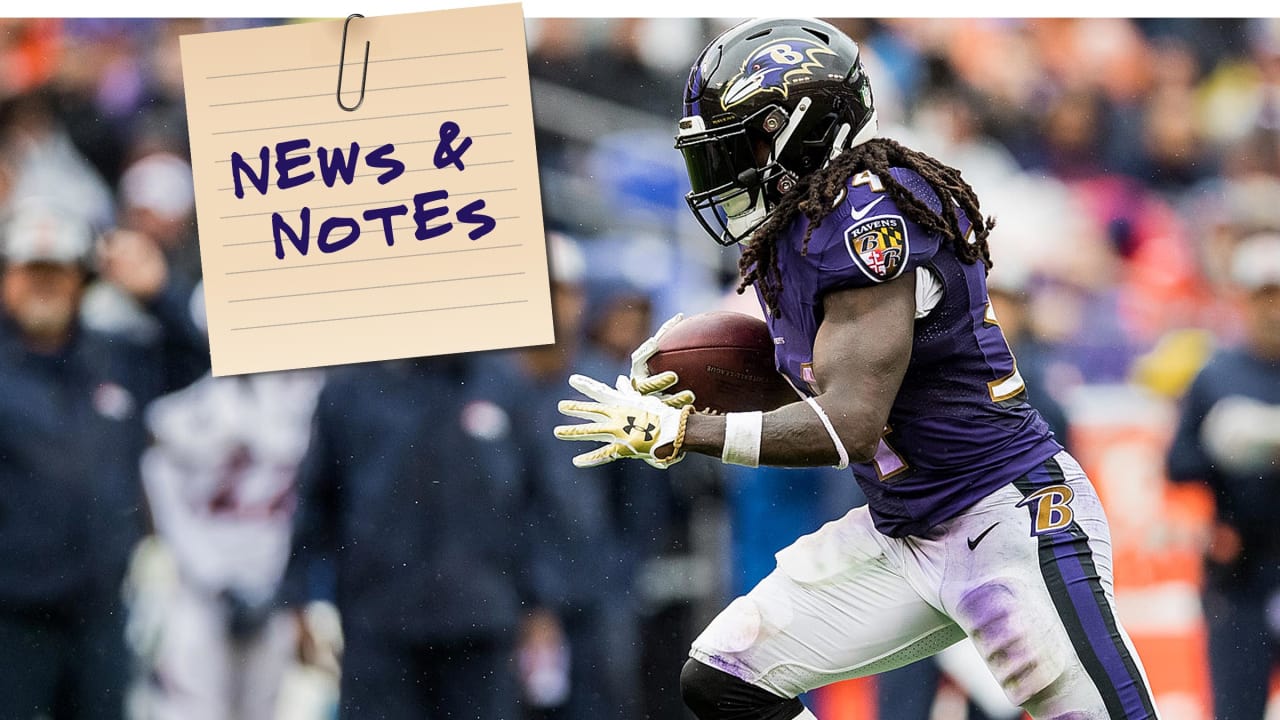 News & Notes 9/24: Reasons Why Ravens’ Run Game Has Yet to Take Off