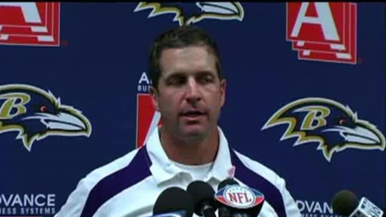 Harbaugh talks about the good feeling of victory