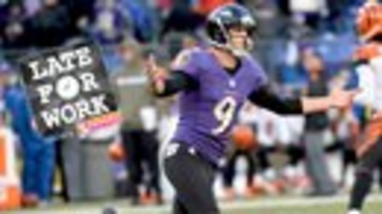 Late For Work 11/11: Justin Tucker's Awesome 'OOOH Kill Em' Terio Dance