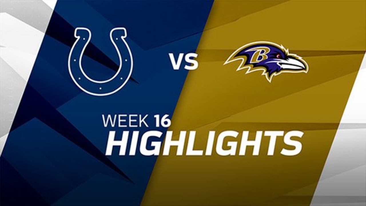 Full Game Highlights: Ravens Get Fourth-Quarter Stand to Beat Colts